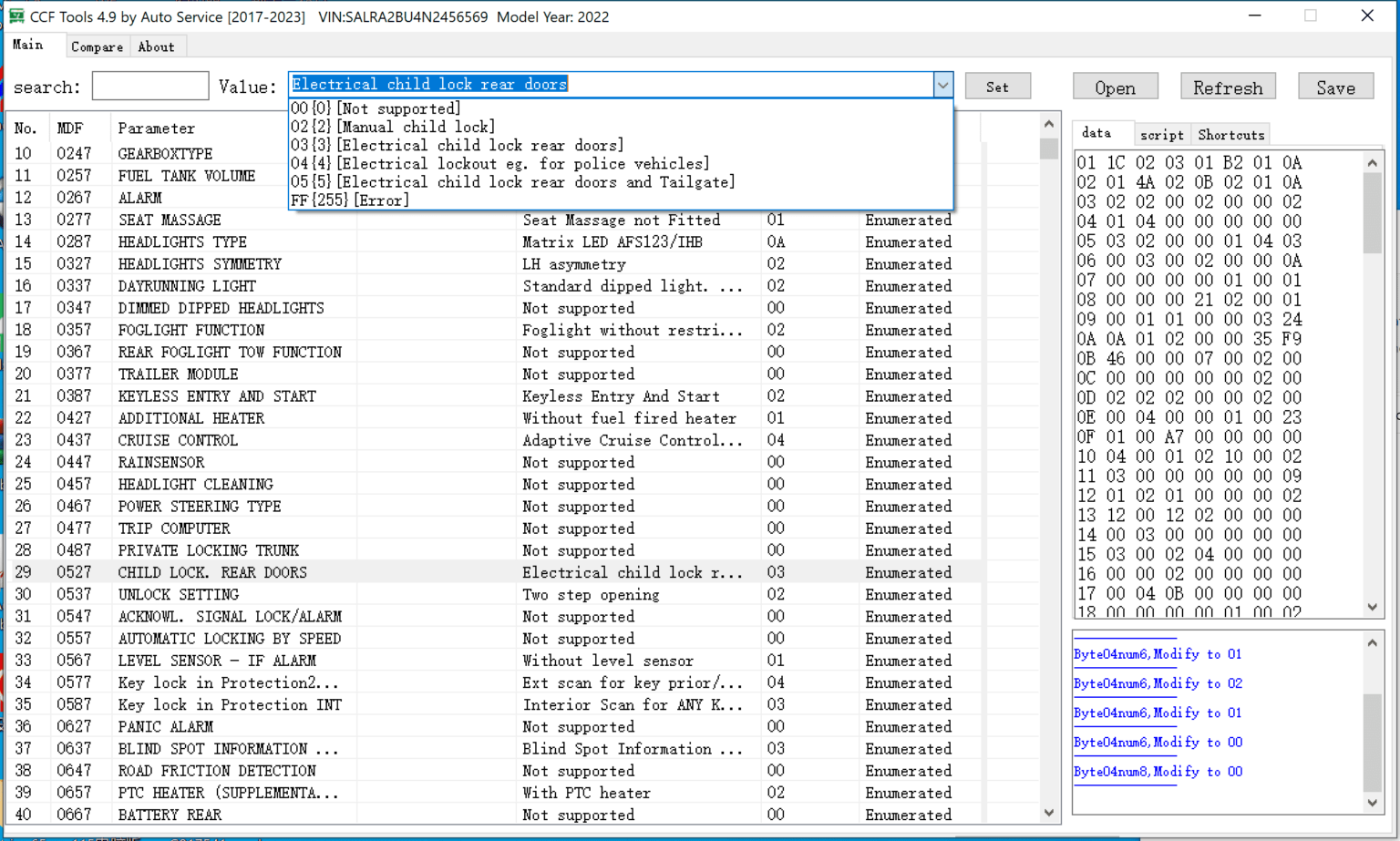 New JLR CCF Tools 4.9 CCF Editor for JLR 2017-2024 | SX JLR Engineering ...
