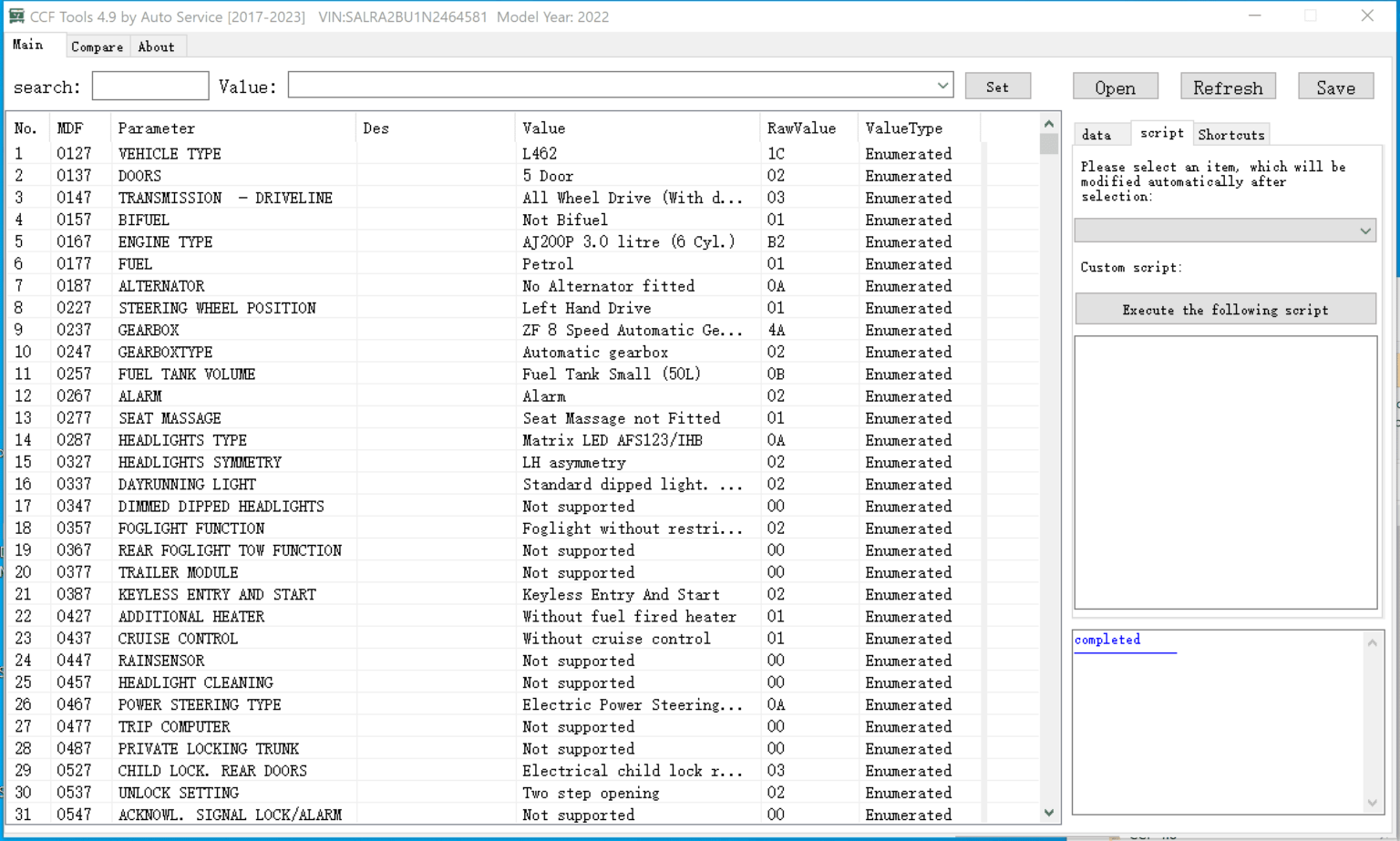 New JLR CCF Tools 4.9 CCF Editor for JLR 2017-2024 | SX JLR Engineering Tool