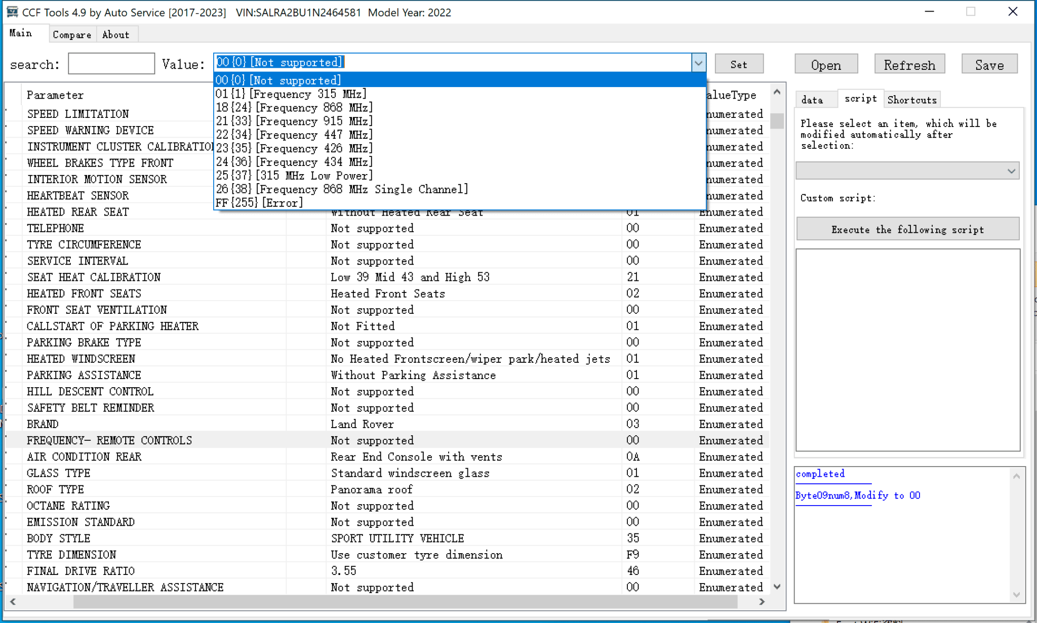 New JLR CCF Tools 4.9 CCF Editor for JLR 2017-2024 | SX JLR Engineering Tool
