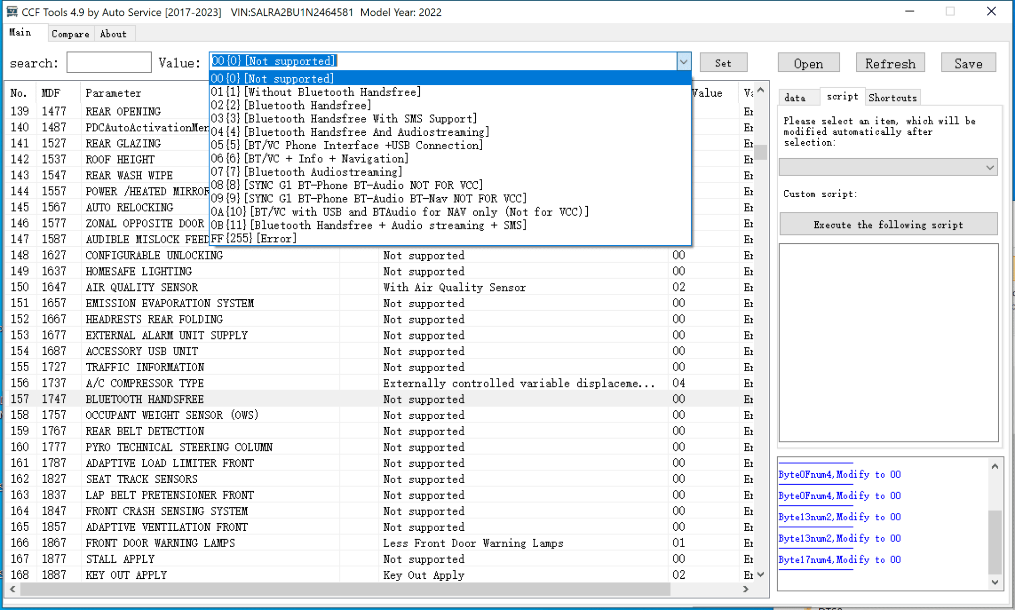 New JLR CCF Tools 4.9 CCF Editor for JLR 2017-2024 | SX JLR Engineering ...