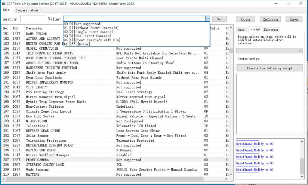 New JLR CCF Tools 4.9 CCF Editor for JLR 2017-2024 | SX JLR Engineering Tool