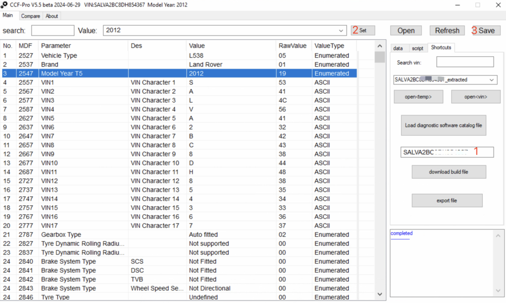 CCF-PRO CCF Editor for Jaguar Land Rover 2006-2024 | SX JLR Engineering Tool