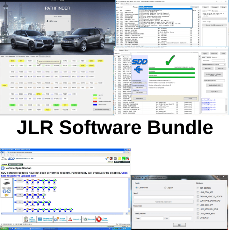 JLR CCF Tools 4.6 JLR CCF Editor for Pathfinder SDD | SX JLR ...
